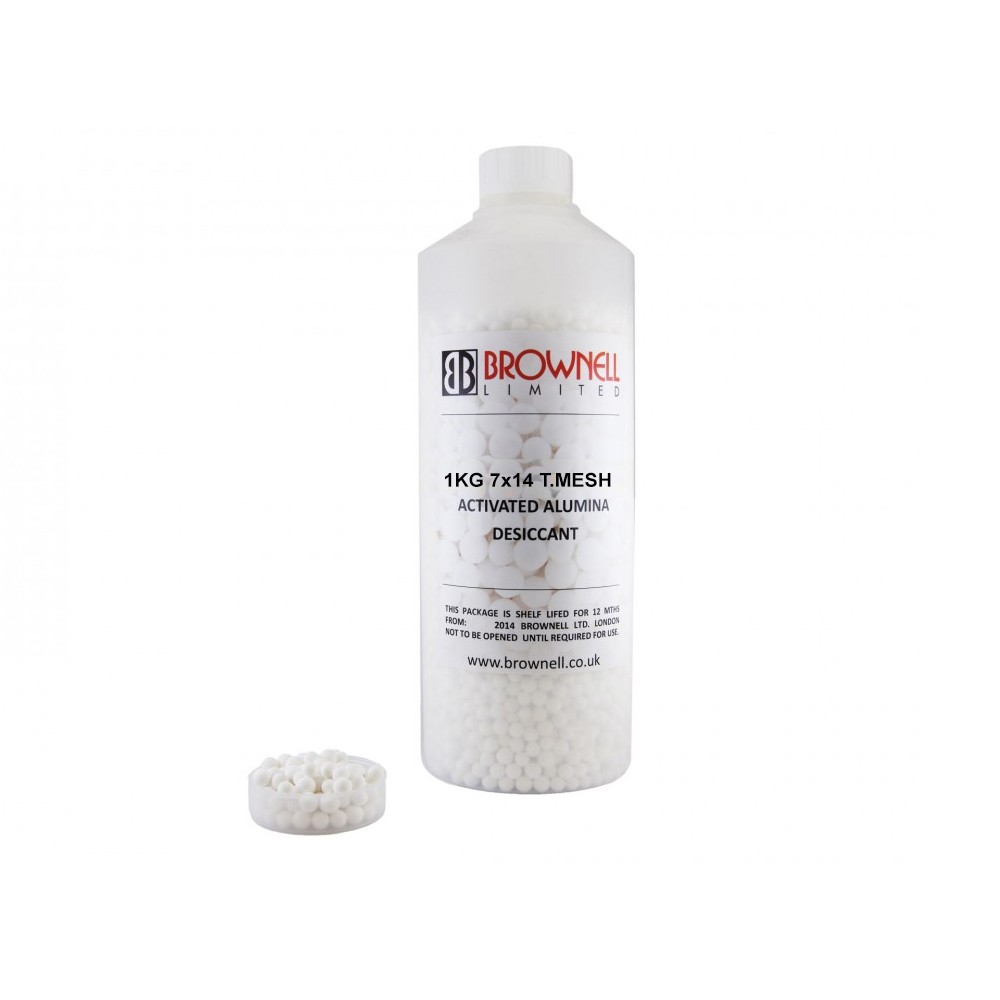 1Kg Activated Alumina 7X14 Tyler Mesh